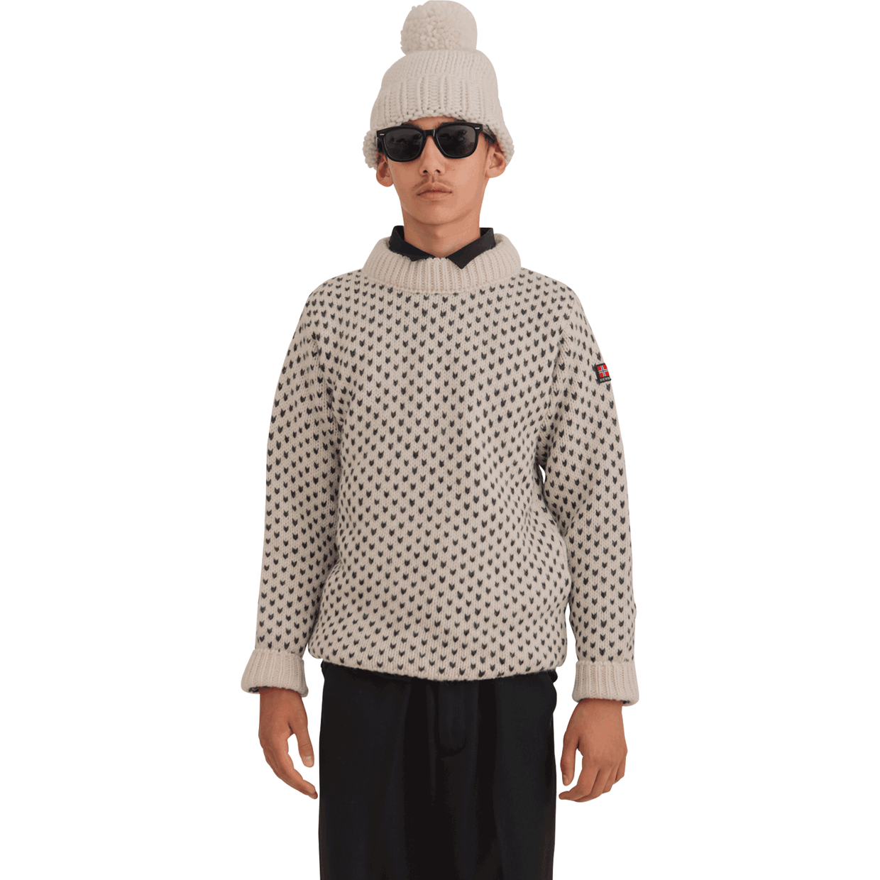 Nordsjo Crew Neck, Off White – Westerlind